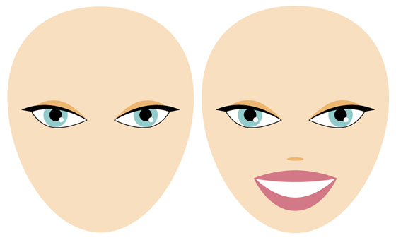 Drawing Faces in Illustrator